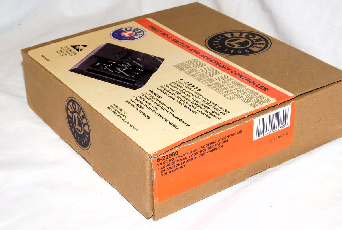 Lionel 6-22980 TMCC SC-2 Switch & Accessory Controller C-8 Boxed Train – Lone Star Trains ...