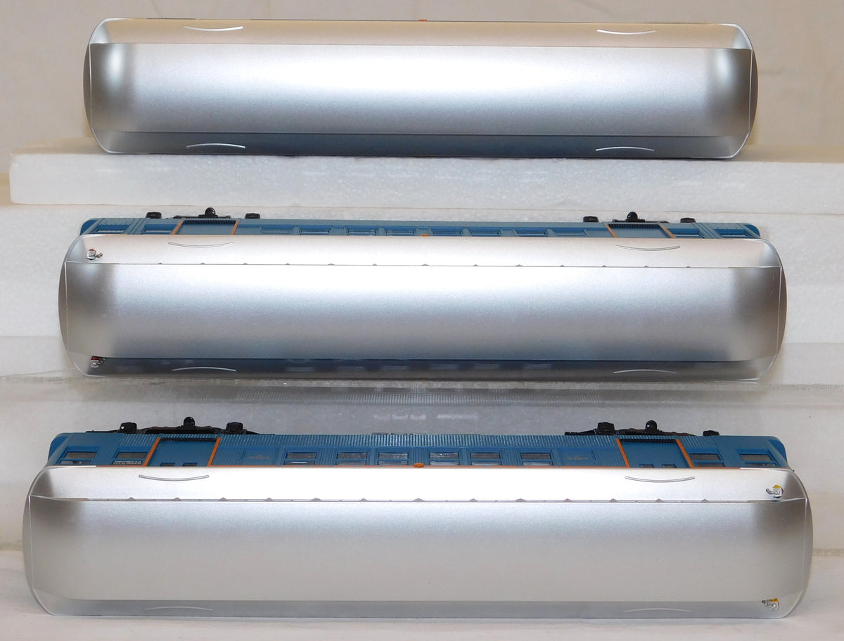 MTH 30-2760-3 New York Transit Blue Q Type 3-Car Subway Set Non-powere – Lone Star Trains ...