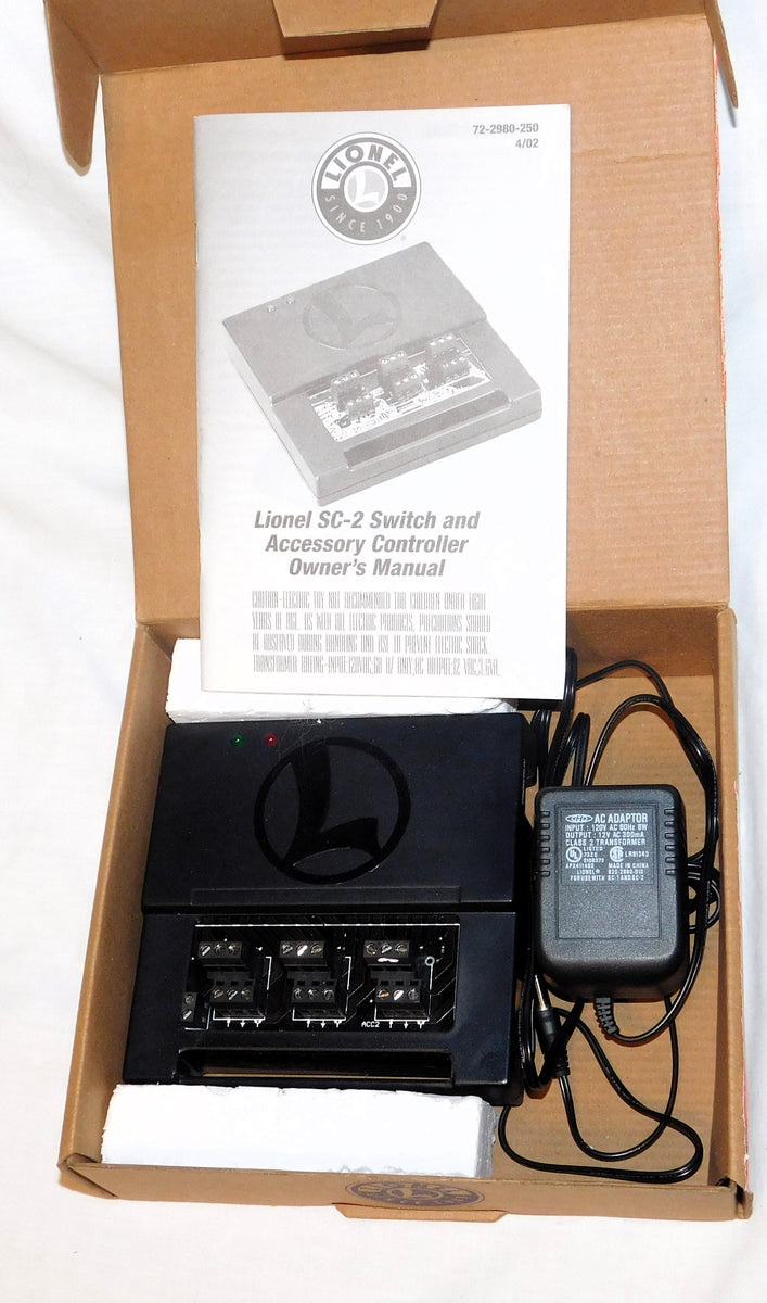 Lionel 6-22980 TMCC SC-2 Switch & Accessory Controller C-8 Boxed Train ...