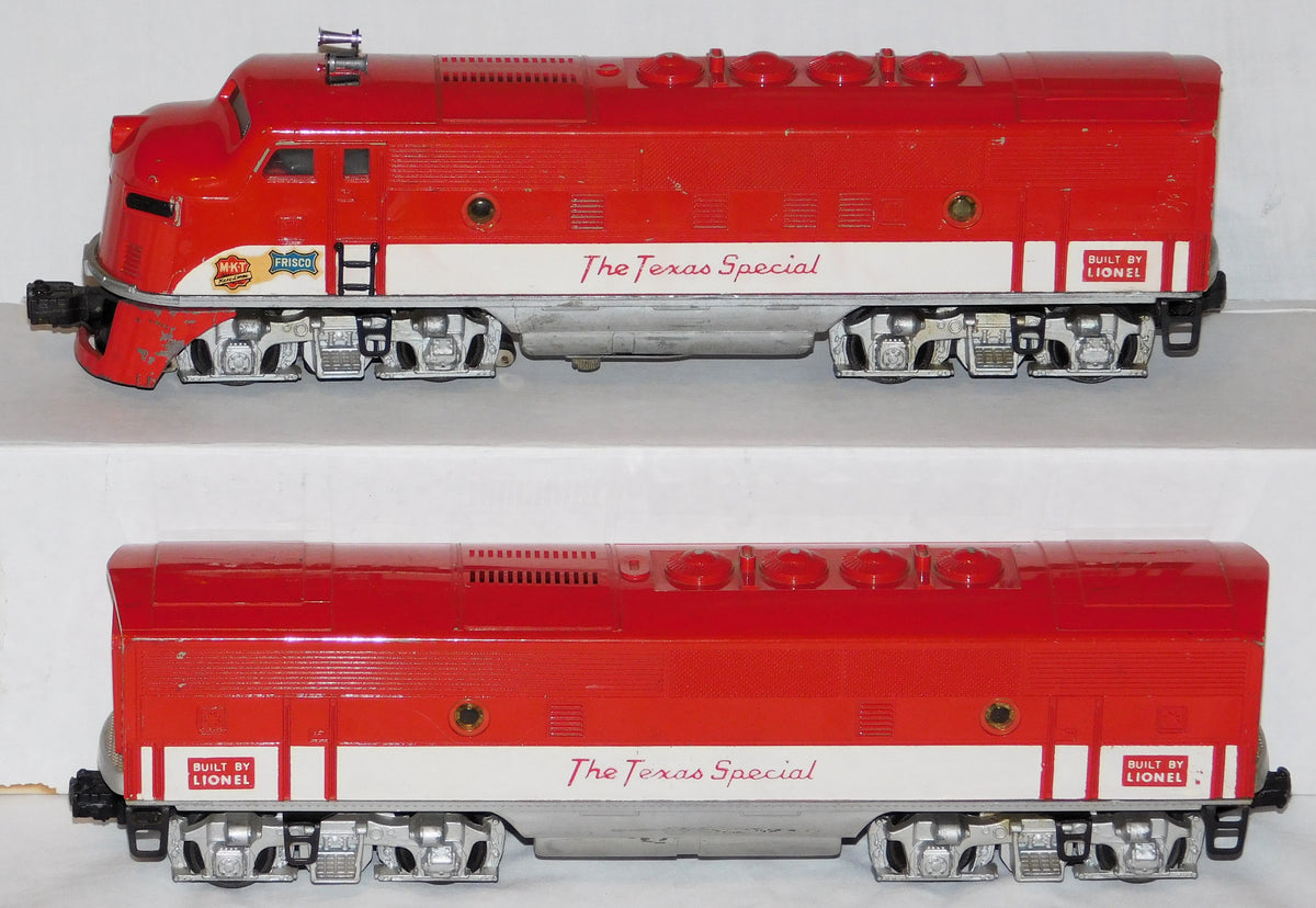 Lionel 2245 Texas Special F3 AB diesel 1954 runs MKT Katy Postwar F-3 ...