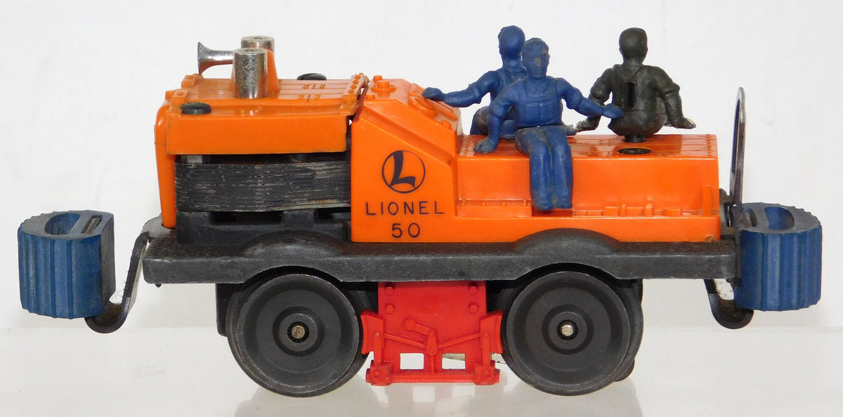 Lionel 50 Gang Car Boxed Postwar RUNS motorized unit Bumpers up revers ...