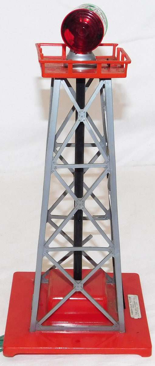 American Flyer 769 Revolving Aircraft Beacon Tower1950s accessory S wo ...