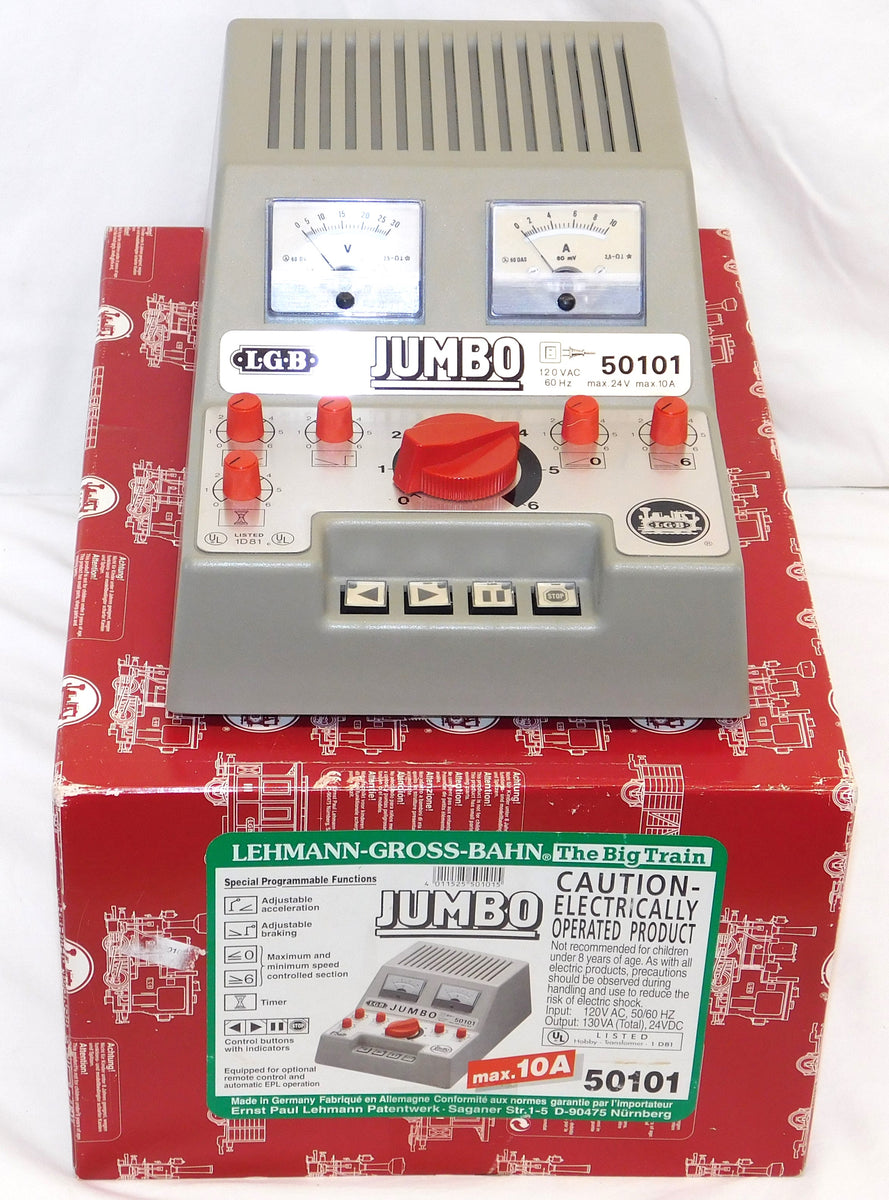 LGB 50101 JUMBO transformer 10 AMP 24v G gauge Power Pack DC G Scale C ...