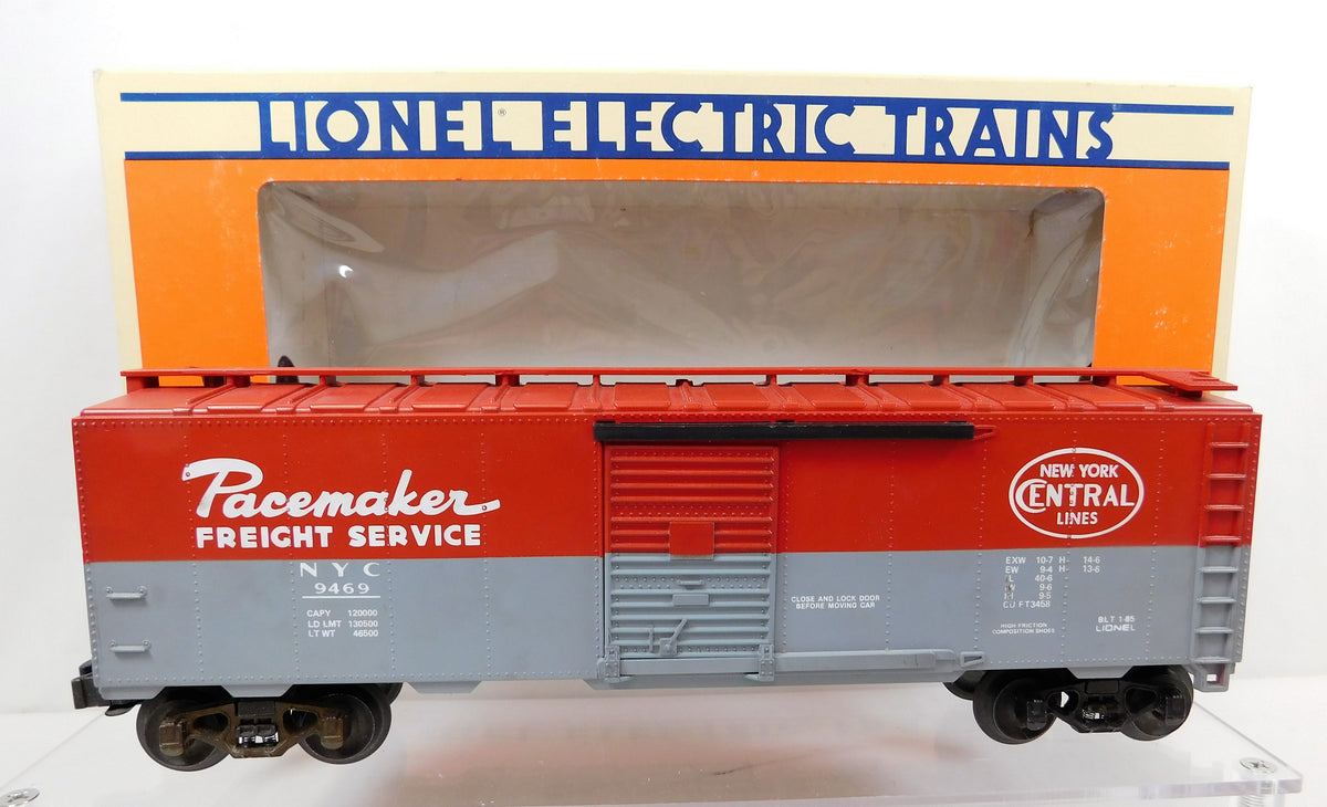 Lionel Trains 6-9469 New York Central Pacemaker Boxcar NYC 1985 Standa ...