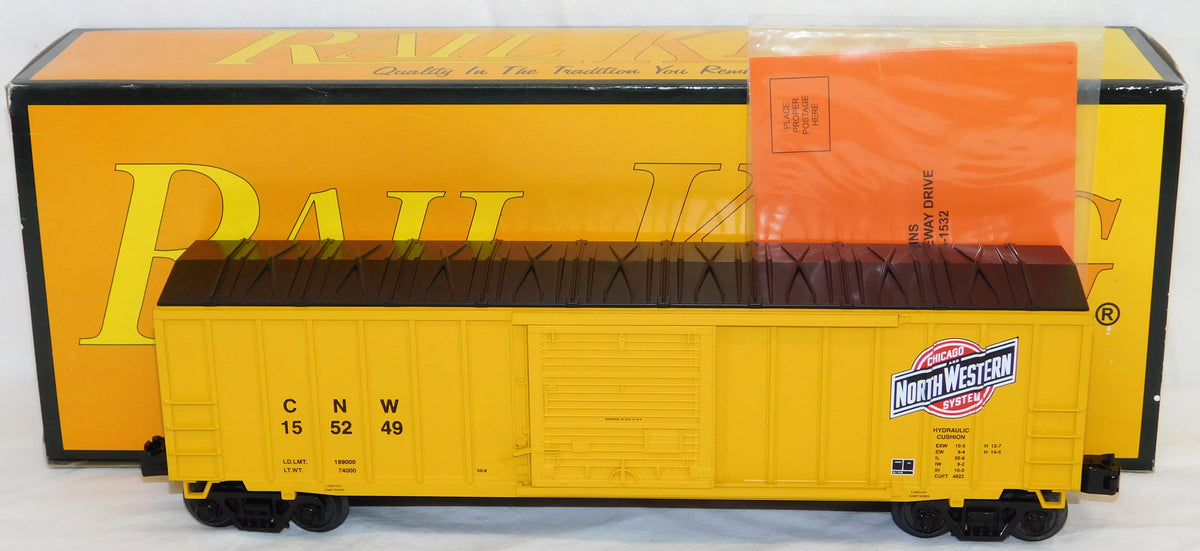 MTH 30-74563 Chicago Northwestern 50' Modern Boxcar CNW 155249 HTF ...