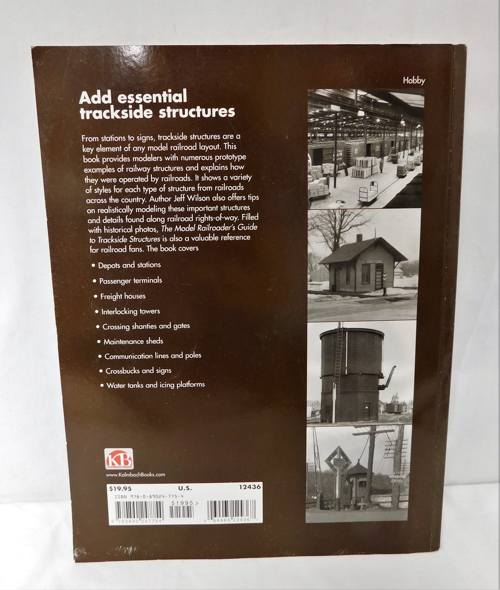 Model Railroader's Guide to Trackside Structures #12436 Book Wilson Lo ...