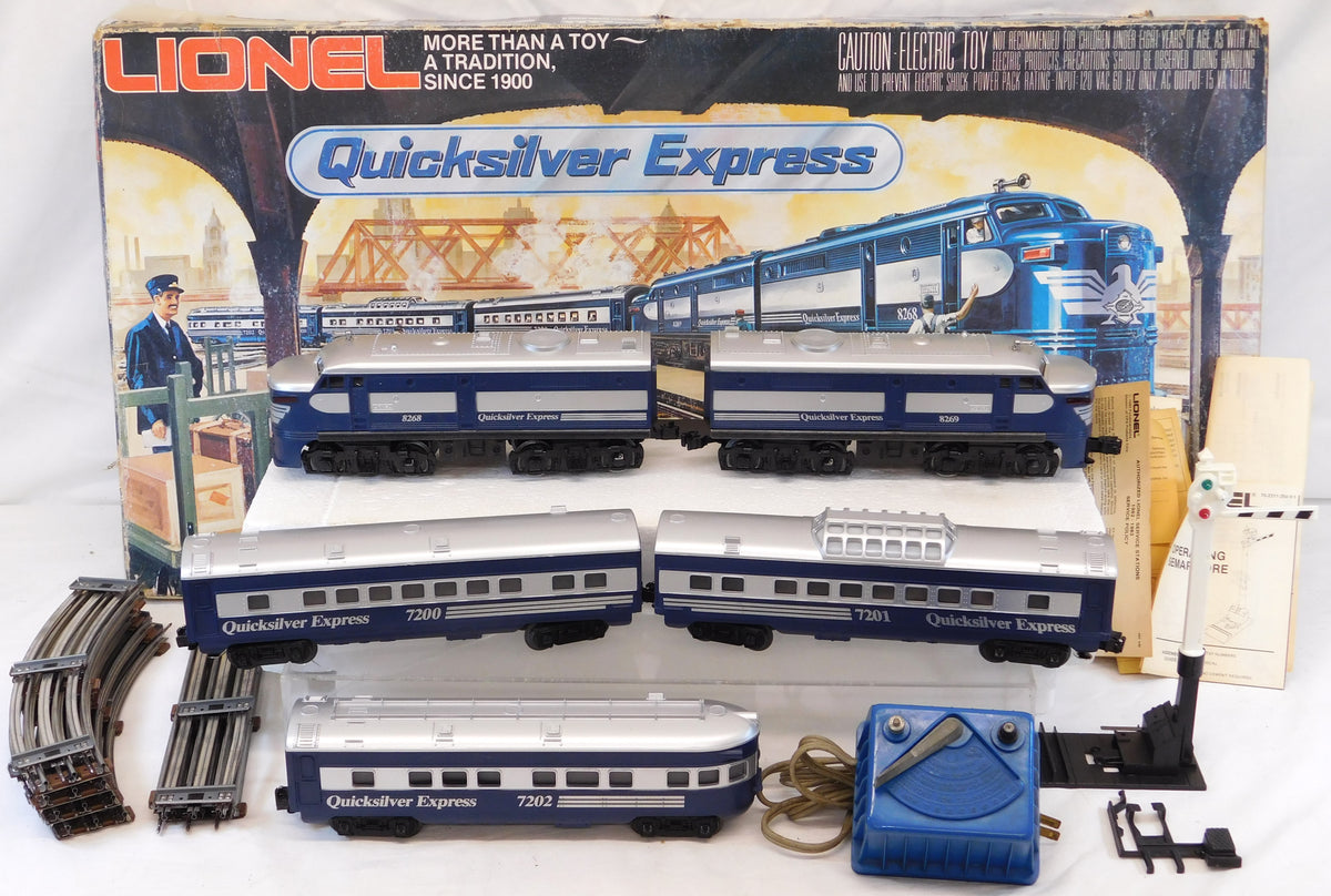 Lionel 6-1253 Quicksilver Express Diesel Passenger Set Texas Pacific E ...