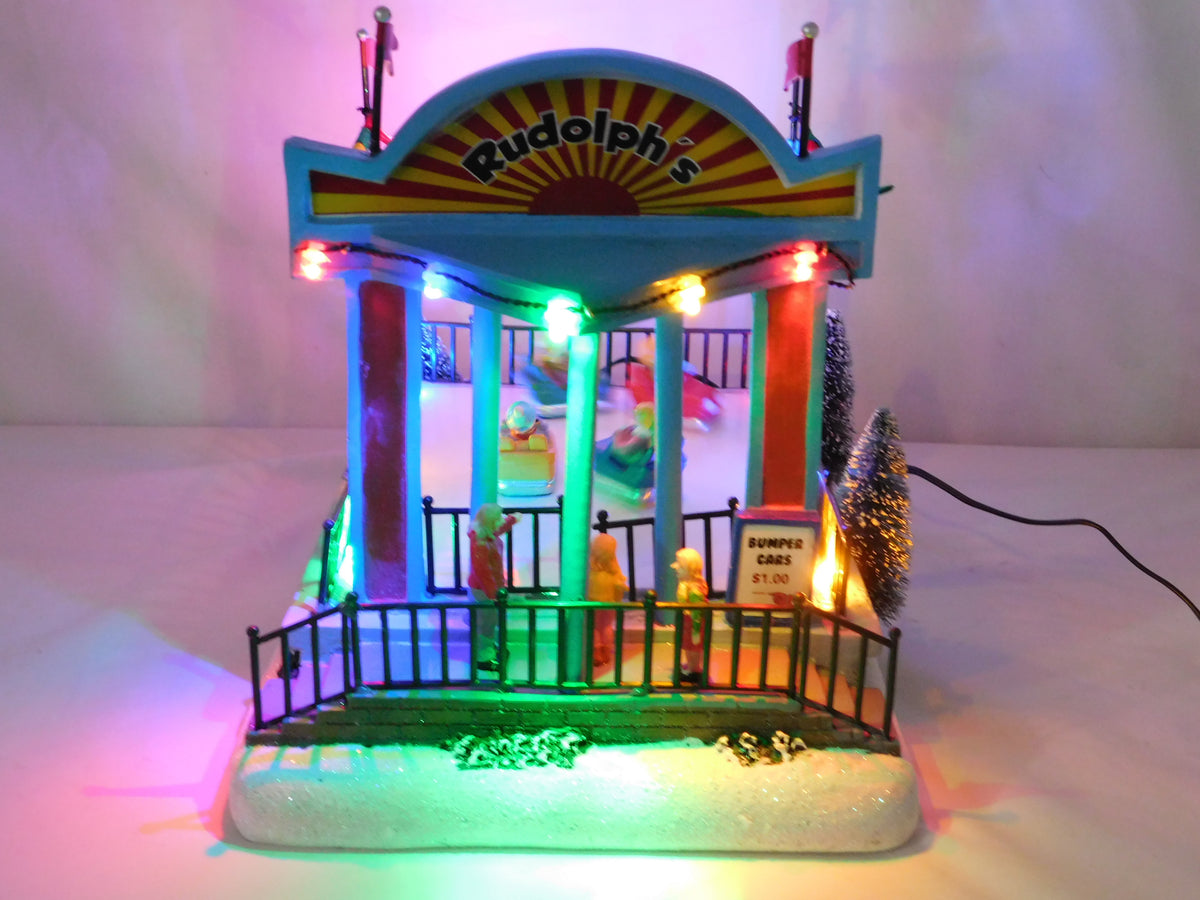 Crosslight CV120 Holiday Village Rudolph's Bumper Cars Musical Animate ...