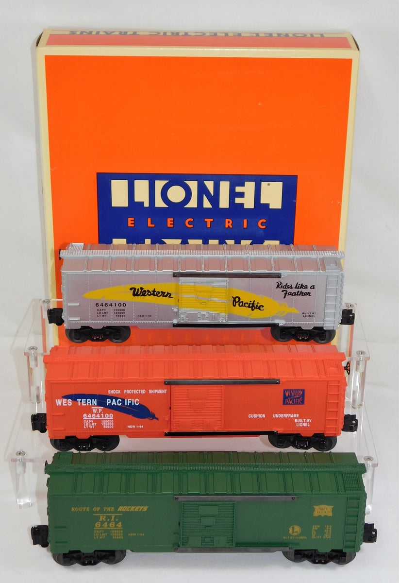Lionel 6-19257 6464 Boxcar Set Series 2 II 3car set Rock Island Wester ...