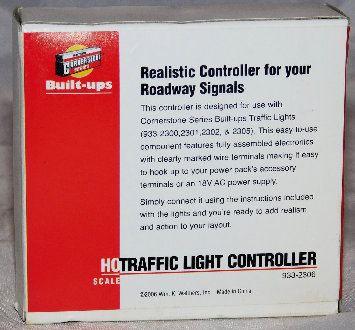 Walthers 933-2306 HO Traffic Light CONTROLLER 1/87 for Traffic lights ...