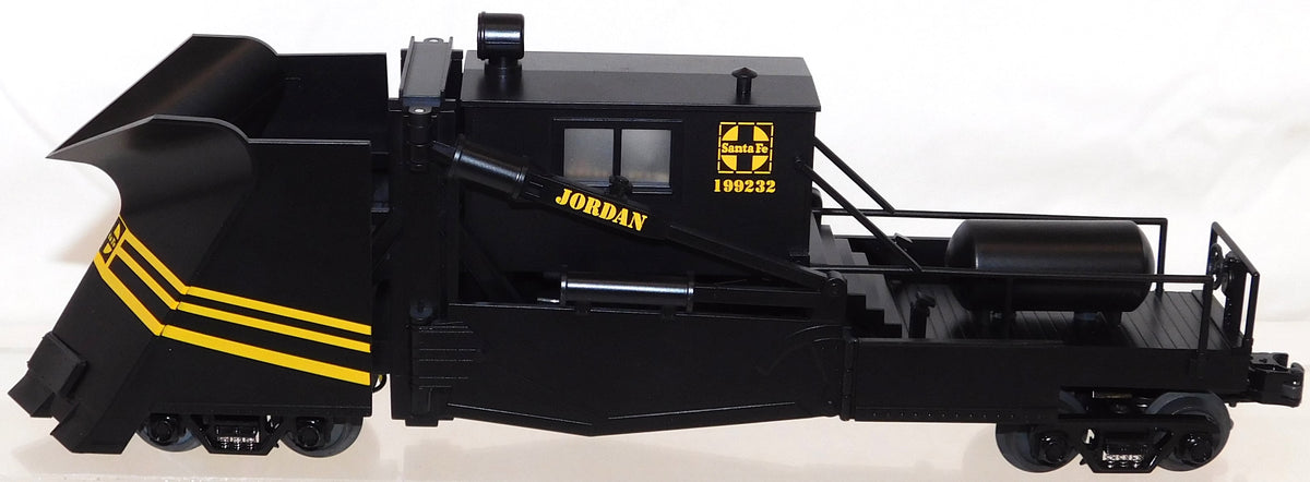 MTH 20-98243 O scale Santa Fe Jordan Spreader MOW work train 2000 ATSF ...