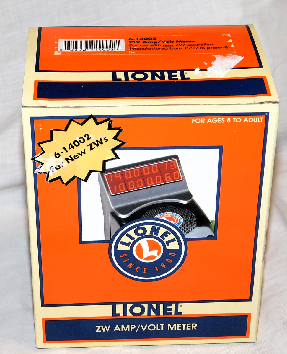 Lionel 6-14002 ZW Amp & Volt Meter to add to MODERN ZWs C-10 complete ...