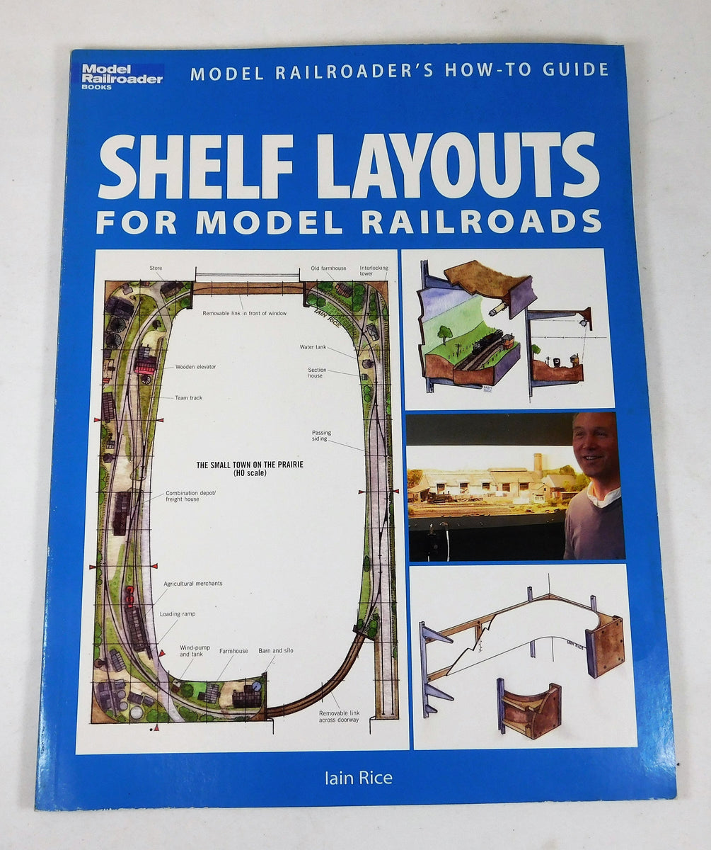 Shelf Layouts for Model Railroads How-to Guide Book Iain Rice N & HO S ...