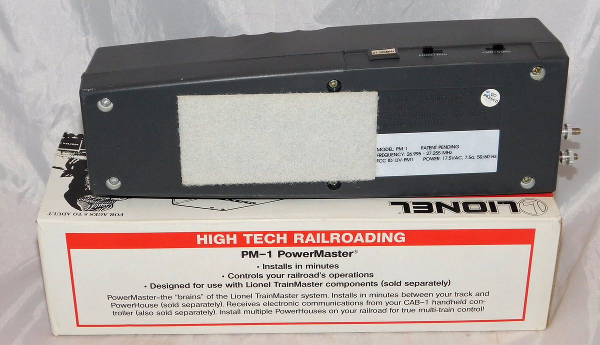 Lionel 6-12867 Power Master PM-1 TMCC Trainmaster Command Control Base ...