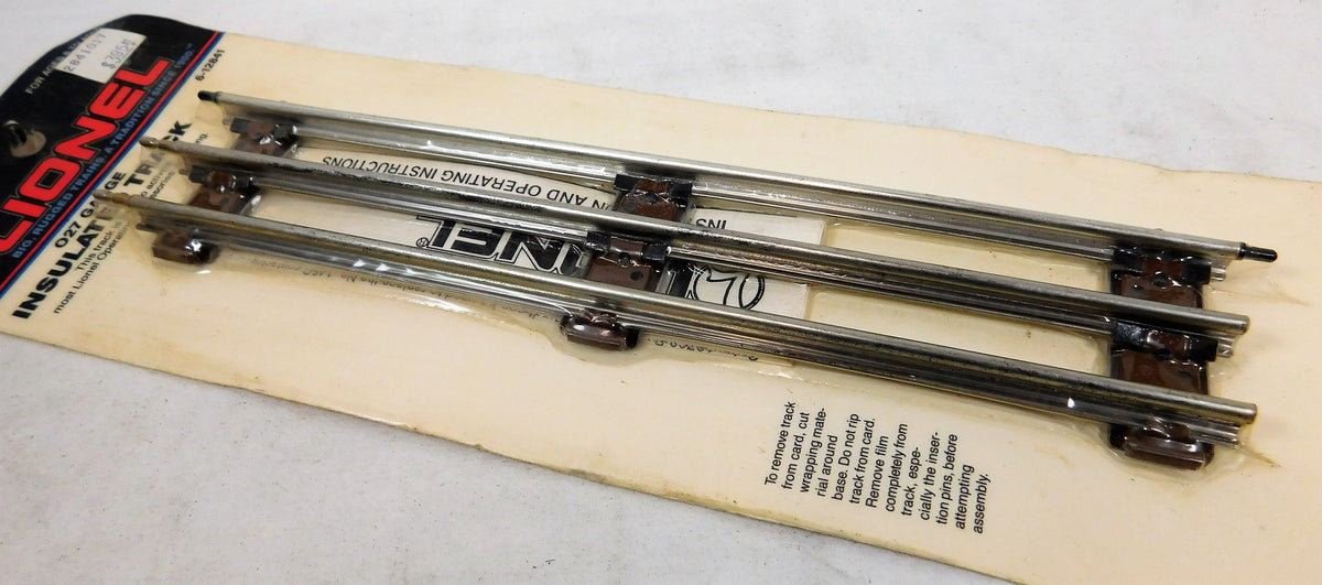 Lionel 6-12841 O-27 gauge insulated track section Tubular for blocks ...