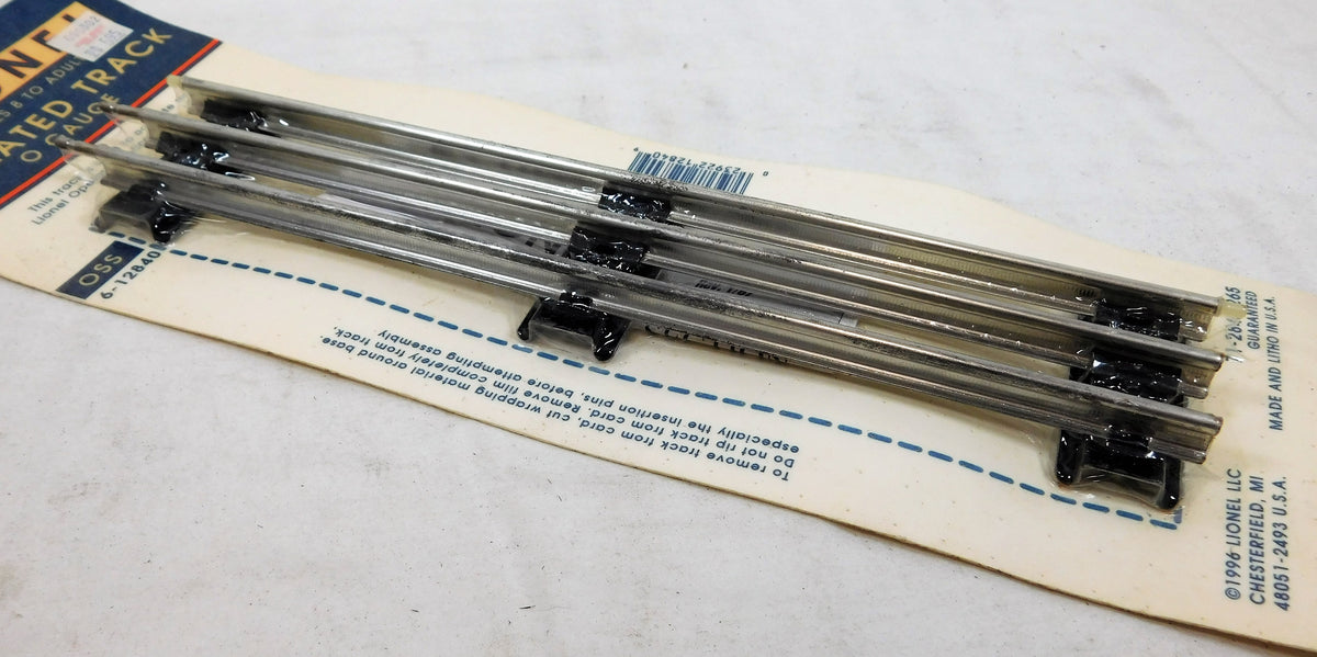 Lionel 6-12840 O gauge insulated track section new in package for bloc ...