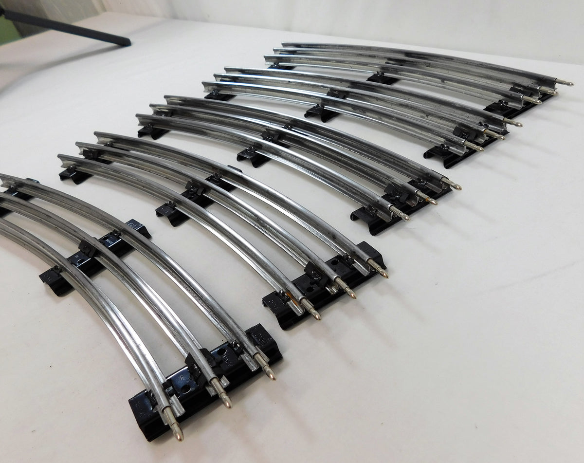 Lionel 6-12925 0 gauge track 42" diameter curved 0-42 O42 5 sections C ...